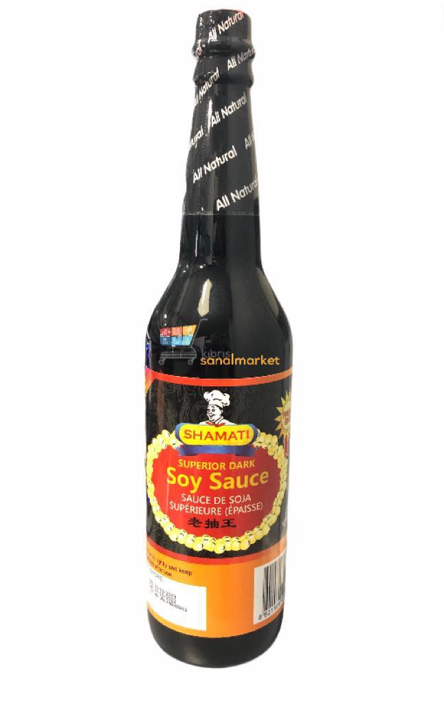 SHAMATI SUPERIOR DARK SOYA SOS 625ML – Kıbrıs Sanal Market