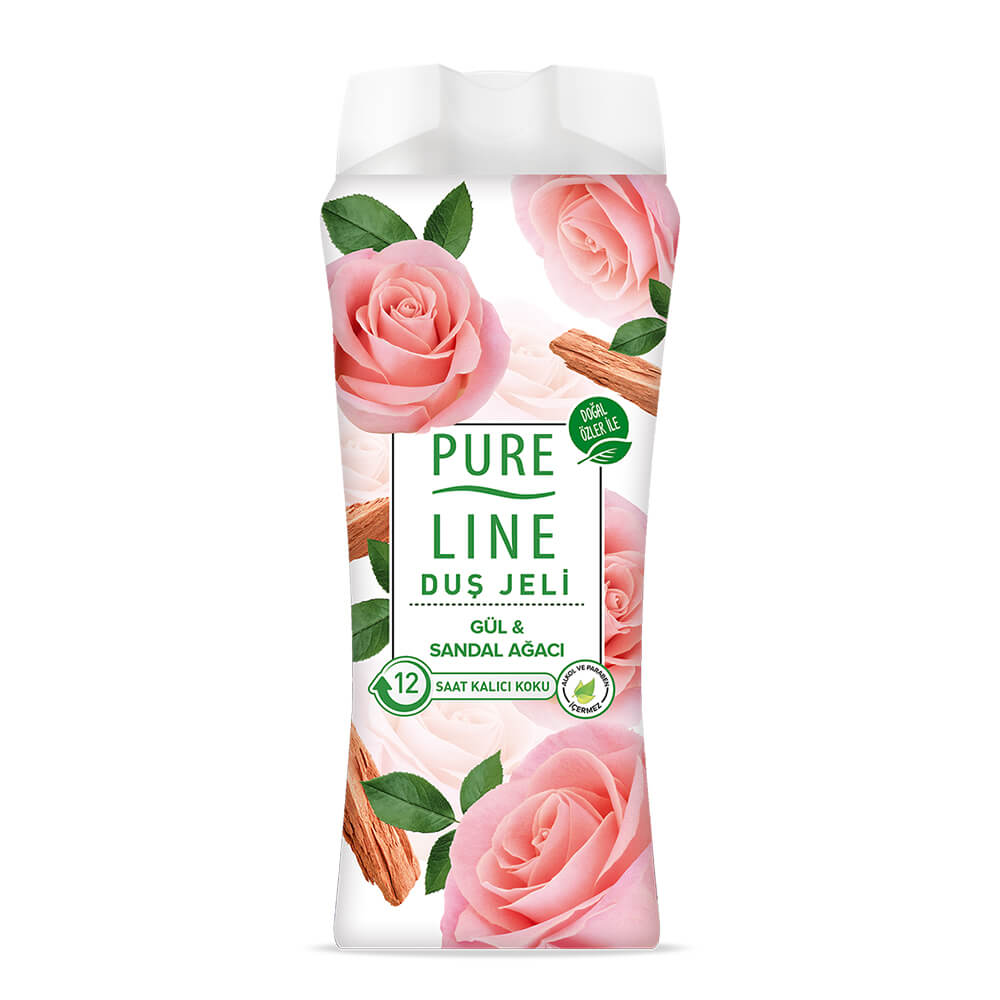 PURELINE DUS JELI 400ML GUL & SANDAL AĞACI – Kıbrıs Sanal Market