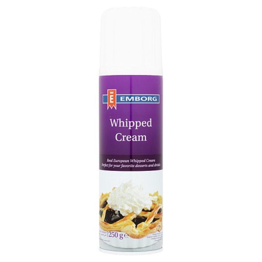 EMBORG WHIPPING CREAM 250GR – Kıbrıs Sanal Market