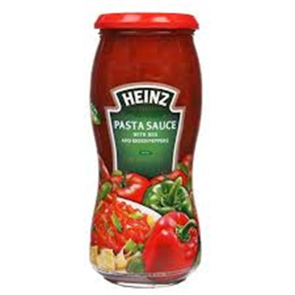 HEINZ PASTA SOS RED&GREEN PEPPER 500GR – Kıbrıs Sanal Market
