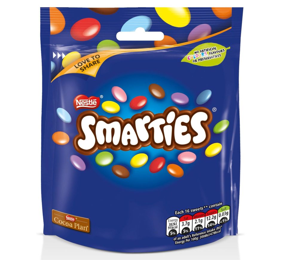 NESTLE SMARTIES 118GR – Kıbrıs Sanal Market