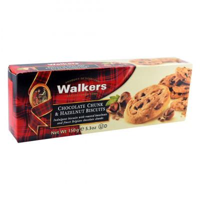 WALKERS BISCUITS CHOCOLATE & HAZELNUT 150 GR – Kıbrıs Sanal Market