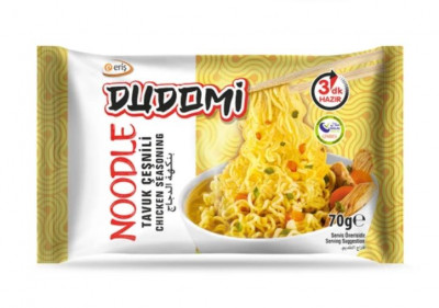 DUDOMI TAVUKLU NOODLE 70GR – Kıbrıs Sanal Market