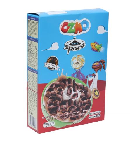 OZMO SPACE FLAKES CHOCOLATE 325GR – Kıbrıs Sanal Market
