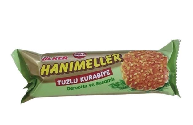 ULKER HANIMELLER DEREOTLU VE SUSAMLI KURABIYE 81GR – Kıbrıs Sanal Market