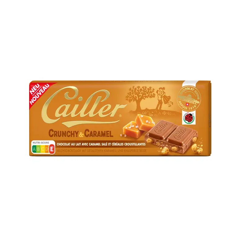NESTLE CAILLER CRUNCHY CARAMEL CHOCOLATE 100GR – Kıbrıs Sanal Market