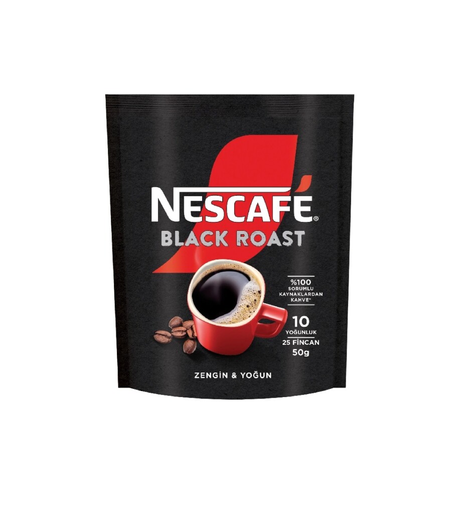 NESCAFE BLACK ROAST 50GR – Kıbrıs Sanal Market